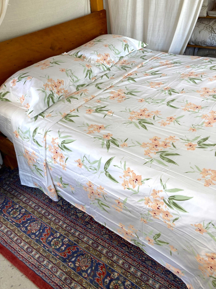 Simple Luxury Victorian Orange Sheet set – Blessed Earth