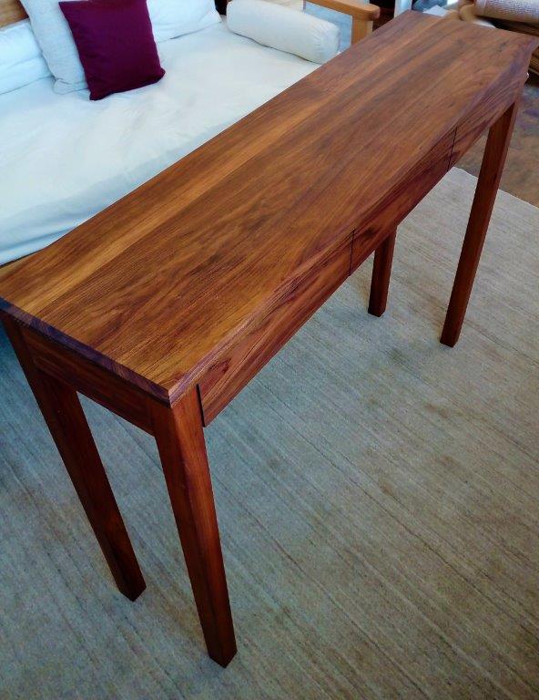 Natural Timber Hall Table – Blessed Earth