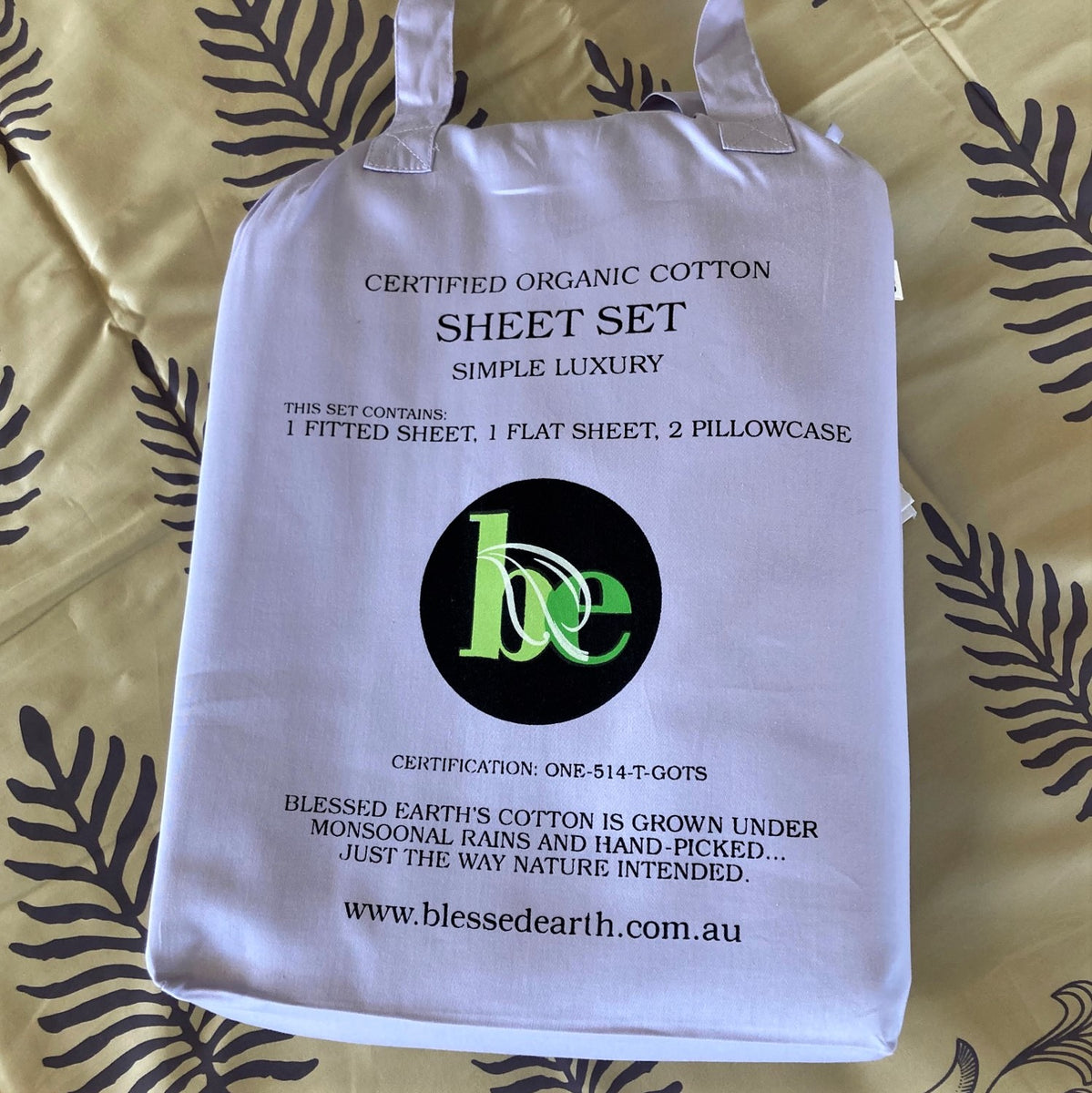 Simple Luxury Sheet Set in Lavender – Blessed Earth